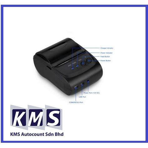 Bluetooth 4 0 Portable Handheld Printer 58mm Thermal Printer Shopee Malaysia