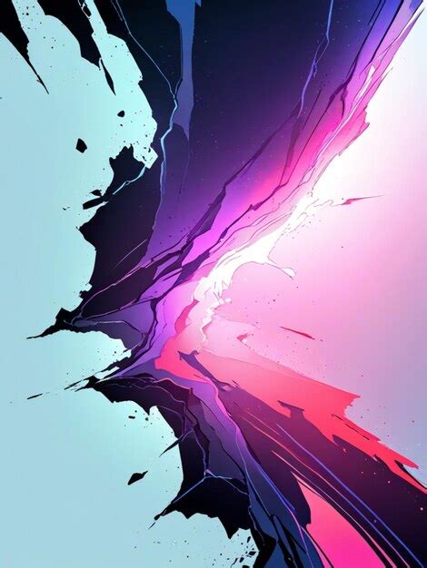 Premium Photo Broken Effect Gradient Background