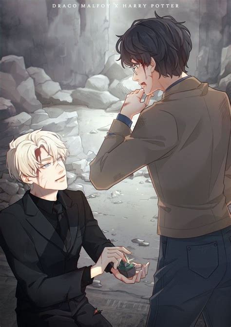 Drarry One Shots Drarry Fanart Harry Potter Fan Art Harry Potter