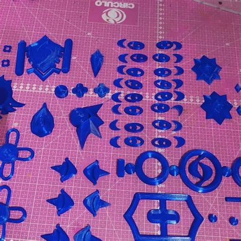 3d Printable Diluc Accesories • Made With Ender・cults