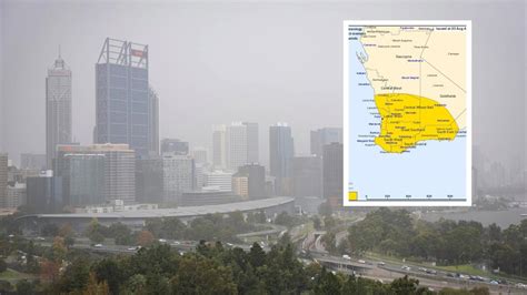 Perth Weather Severe Weather Warning For Southern Wa As Cold Front Crosses Expect Damaging