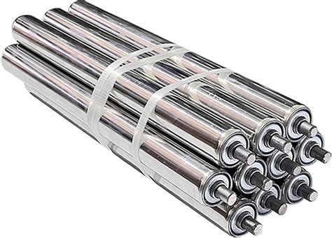 Industrial Conveyor Rollers Press Fit Design For Heavy Duty Belt Conveyors And Packaging
