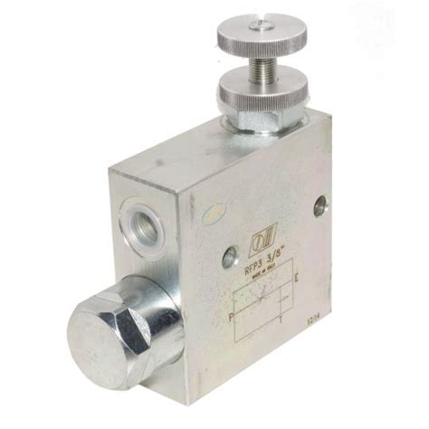 Régulateur De Débit Hydraulique 3 Voies Réglable De 0 à 30 L Min