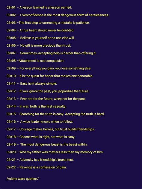 Star Wars Clone Wars Quotes 2