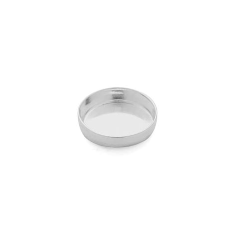 8mm Bezel Setting Sterling Silver Burhouse