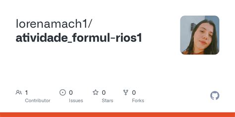 Github Lorenamach Atividade Formul Rios