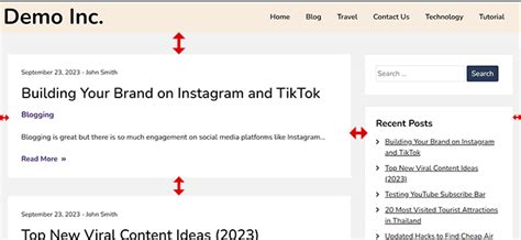如何更改 Wordpress 中的边距(初学者指南) Wpade 如何更改 Wordpress 中的边距(初学者指南) Wpade