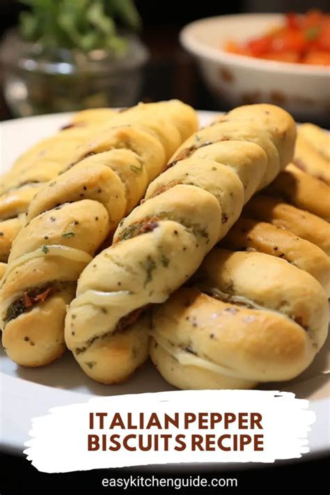 Italian Pepper Biscuits Recipe Easy Kitchen Guide