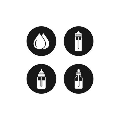 Premium Vector Vapor Symbol Set Vector