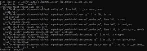 Sync Error Wandb Help Wandb Community