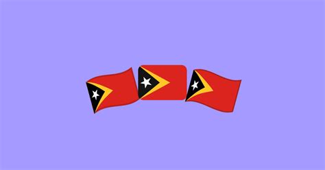 🇹🇱 Timor Leste Flag Emoji Emoji List
