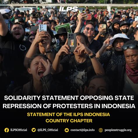 Solidarity Statement Opposing State Repression Of Protesters In