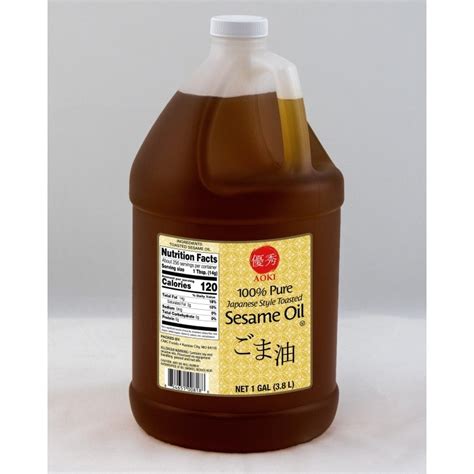 Aoki Pure Sesame Oil Us Foods Chefstore