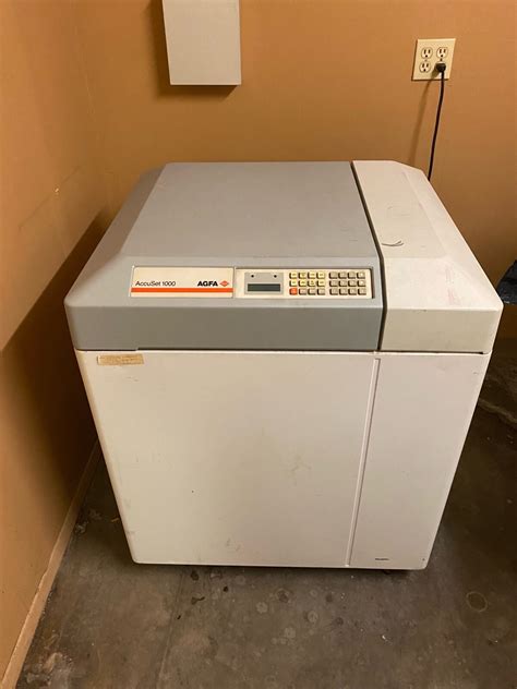 Accuset 1000 Agfa Film Imagesetter Ebay