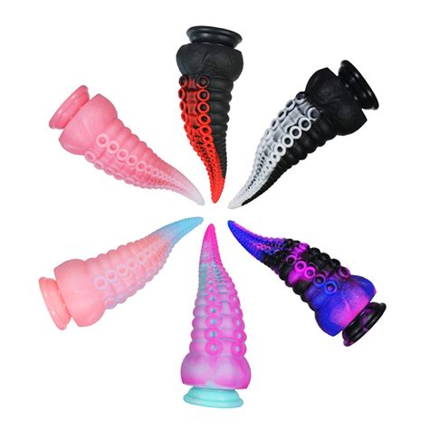 Dildo Silicon Ombre VÒi BẠch TuỘc Juchi Dochoism