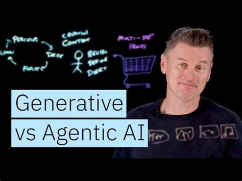 Generative vs. Agentic AI: Key Differences Explained