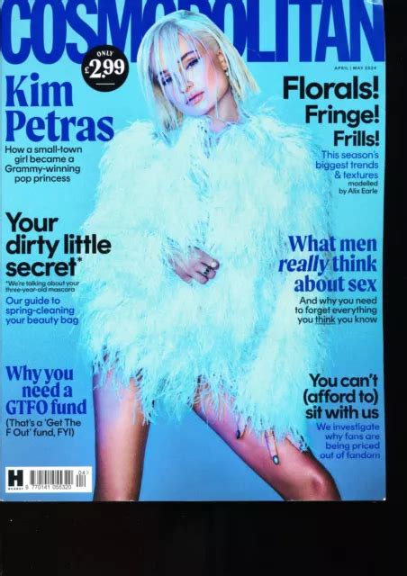 Cosmopolitan Uk Magazine Aprilmay 2024 Kim Petras £599 Picclick Uk