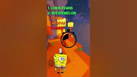 Quiz With Soongebob Shorts Youtube