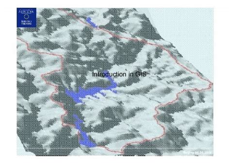 Introduction In GIS