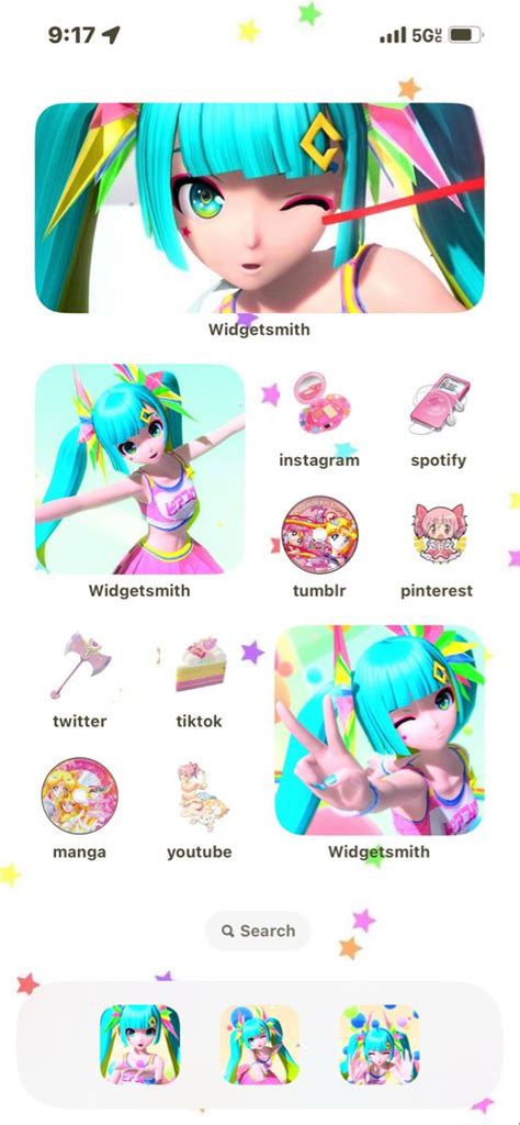 Miku 33 Phone Themes Homescreen Iphone Phone Lockscreen