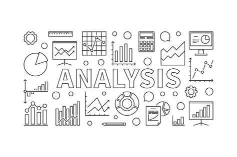 Premium Vector Analysis Vector Horizontal Banner Or Illustration