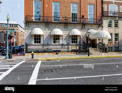 Boston Tourist Attraction Cheers Bar And Restaurant Has Replica Of The