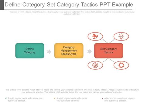 Define Category Set Category Tactics Ppt Example