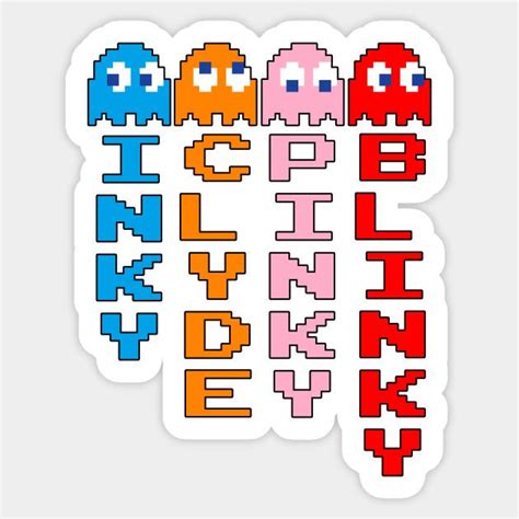Pac Man Ghost Names Lopezster