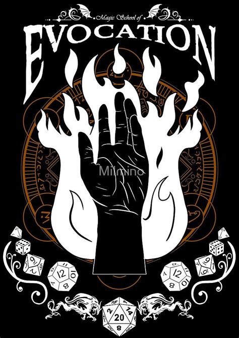 «evocation Dandd Magic School Series White De Milmino Magic School