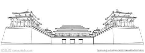 故宫午门 花瓣网