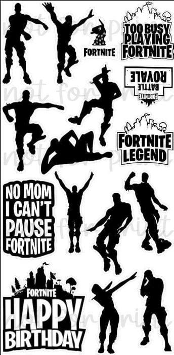Fortnite Silhouette Characters — Yard Card Depot Llc