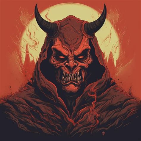 Premium Ai Image Devil Illustration 2