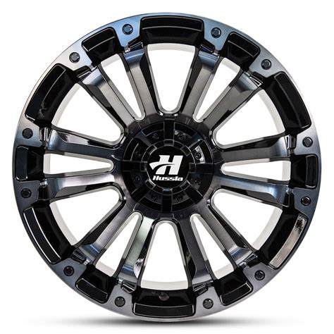 Toyota Hilux Hussla Ambush Gloss Black Dark Tint Face Wheel 15885