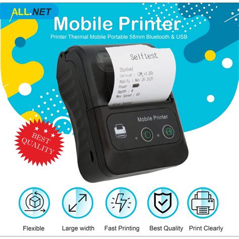 Jual Printer Bluetooth Iware Mobile Thermal Struk Kasir Ppob 58mm Iware X 583 58mm Android Ios