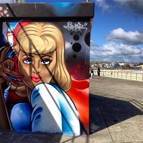 In This Case Beach Artat Bondi Beach Sydney Bondi Beach Sydney