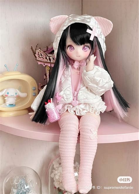 Kawaii Soft Blush Pink Bunny Winning Chibi Doll Artofit