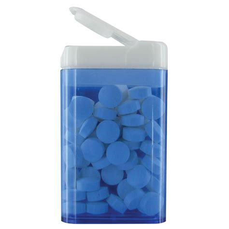 Personalized Rectangular Flip Top Mint Dispenser