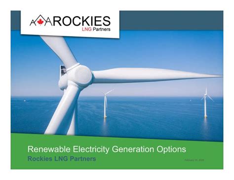 Renewable Electricity Generation Options Fnci