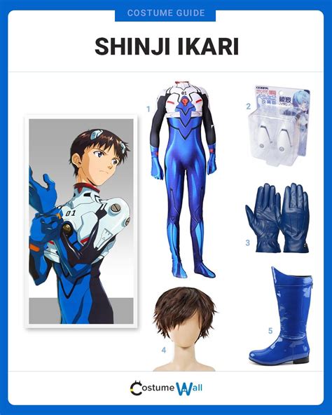 Dress Like Shinji Ikari Costume Halloween And Cosplay Guides