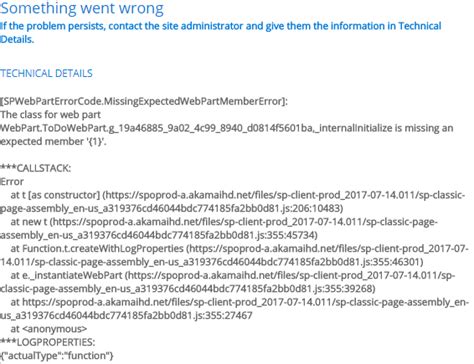 Uncaught In Promise Undefined Sp Classic Page Assembly · Issue 753 · Sharepointsp Dev Docs