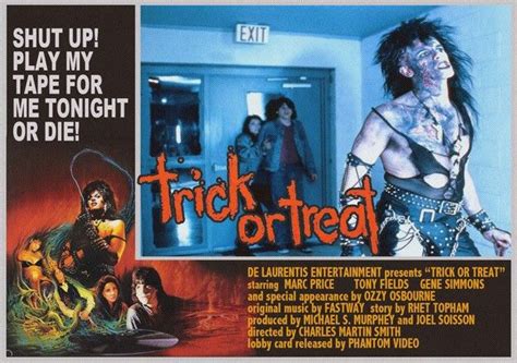 Trick Or Treat 1986 Sammi Curr Trick Or Treat Trick Or Treat