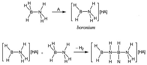 Acid Catalyzed Dehydrogenation Of Amine Boranes Eureka Patsnap