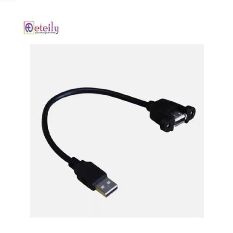 100v Rating Voltage Usb Cables With Screw Molding Screw Usb Wire Harnesses