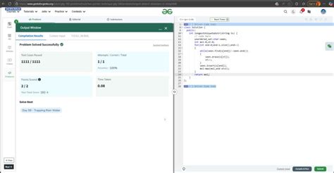Gfg160daysofcode Geeksforgeeks Codingchallenge Slidingwindow