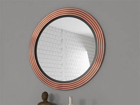 Tube Round Mirror By Biselarte