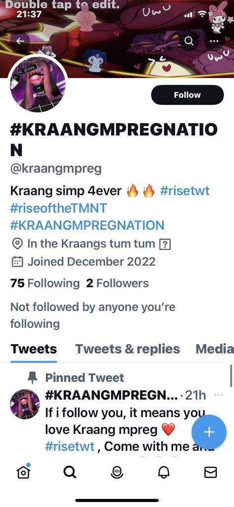 Tmnt Jail On Twitter Warning From Your Local Public Servant Kraangmpreg Is Unsuspended Keep