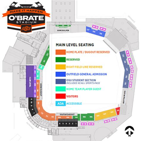 Shocker Baseball Seating Chart