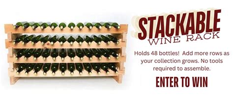Stackable Wine Rack Giveaway