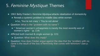 Hum16 Second Wave Feminism Pptx