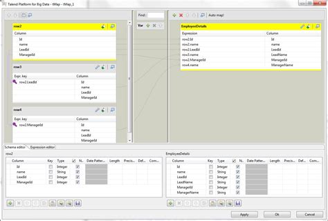 Single Lookup Table Talend In Multiple Tmaps Stack Overflow